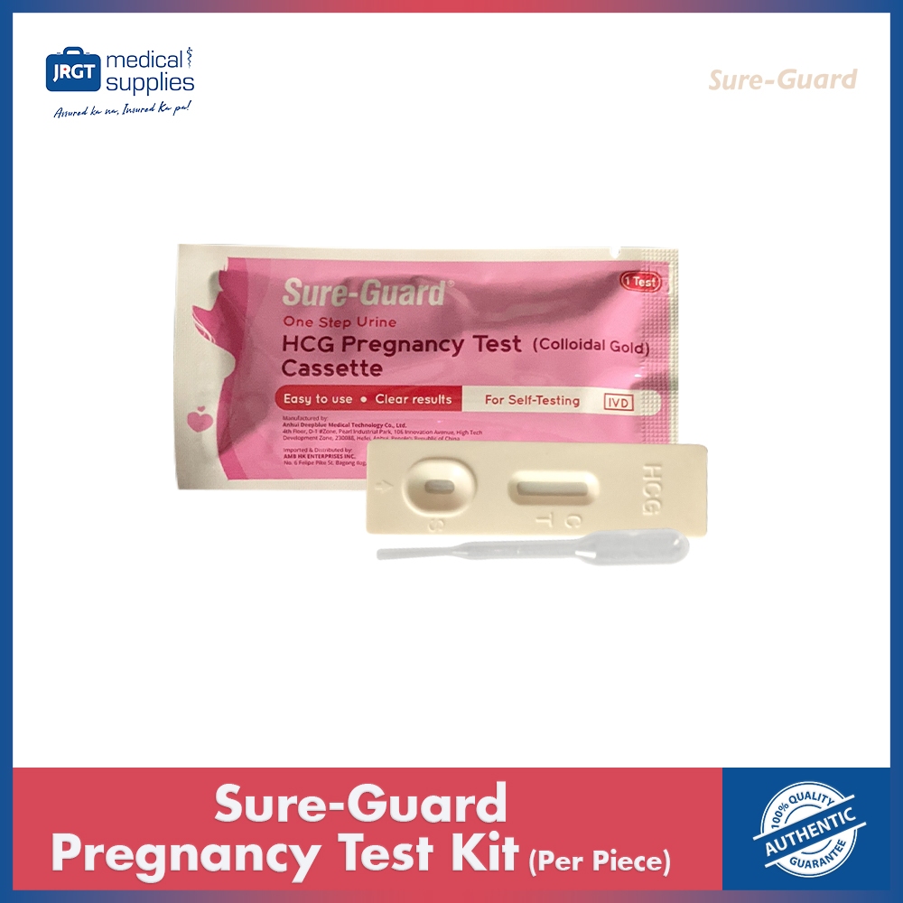 Sure-Guard Pregnancy Test Kit - Cassette Type for Accurate and Early ...