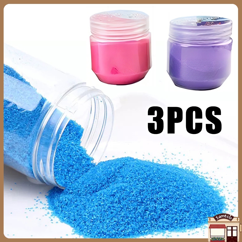 3 Colors Fantastic Magic Sand Atlantis Sand Hydrophobic Magic Sand Box ...