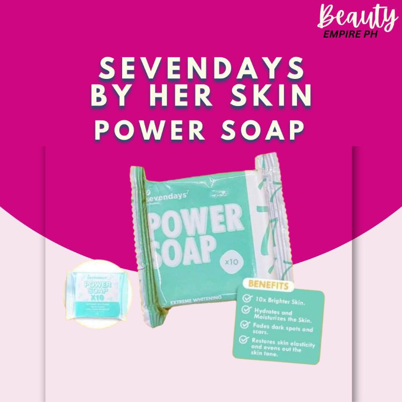 Sevendays by Her Skin Power Soap X10 | Shopee Philippines