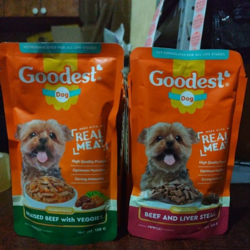Goodest Dog Wet Food 130g (For all stages) | Shopee Philippines