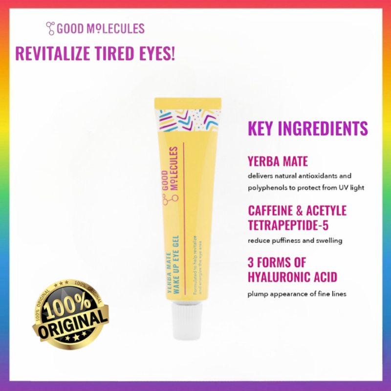 GOOD MOLECULES Yerba Mate Wake Up Eye Gel 15ml | Shopee Philippines