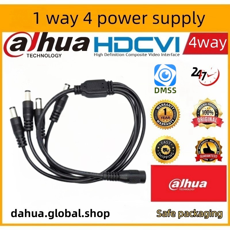 Splitter DC 4 Way and 8 Way Adapter for CCTV | Shopee Philippines