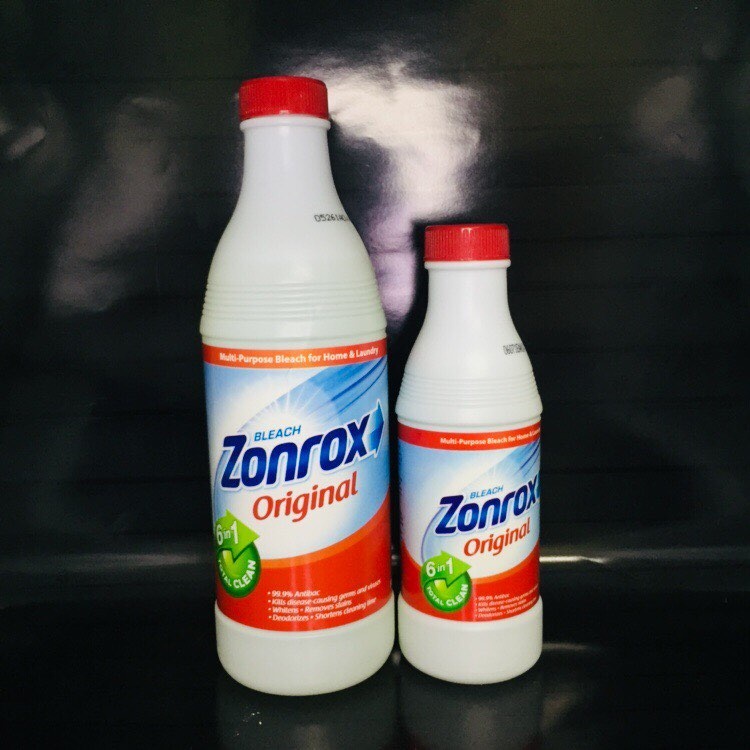 Zonrox Original Bleach 500ml & 250ml , Zonrox Color Safe 450ml | Shopee ...