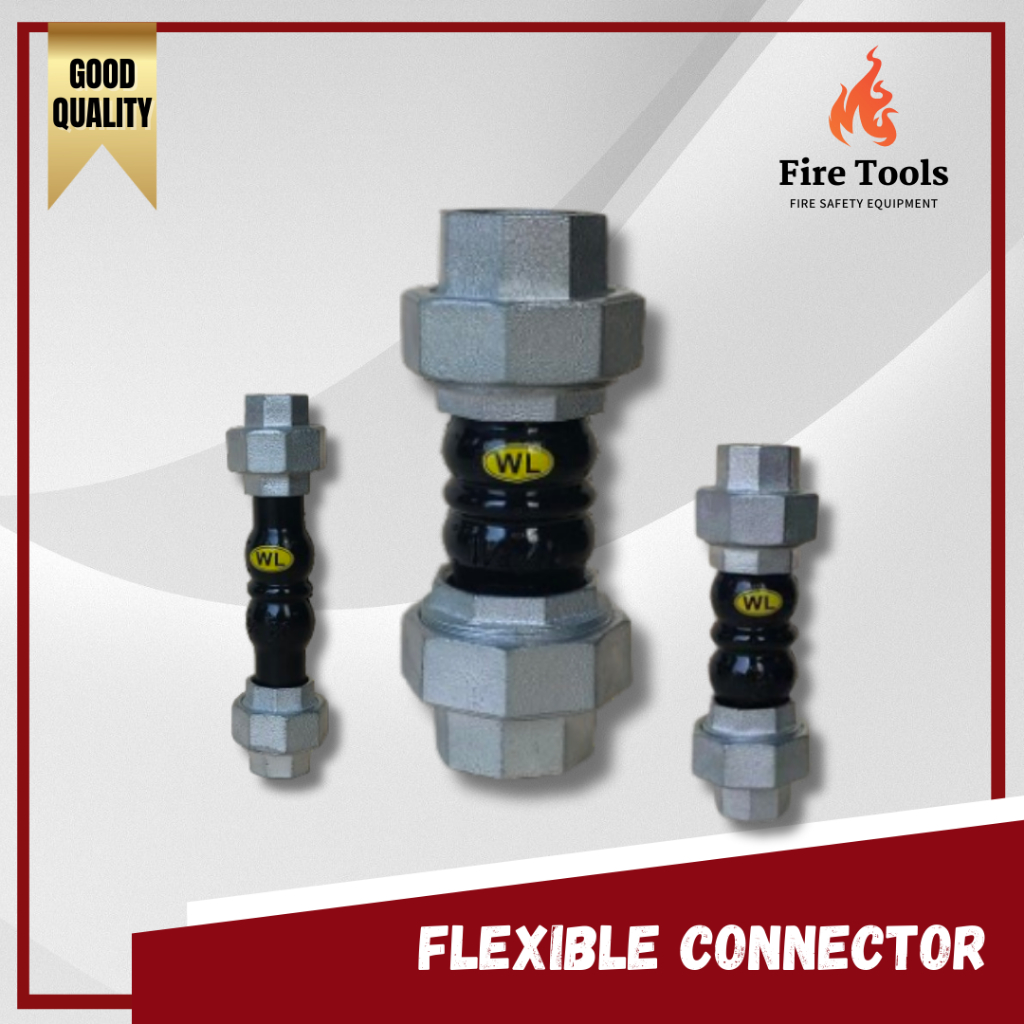 Flexible Connector Flexible Pipe Fittings Screws DIN Standard Threaded Rubber Expansion Joint ...