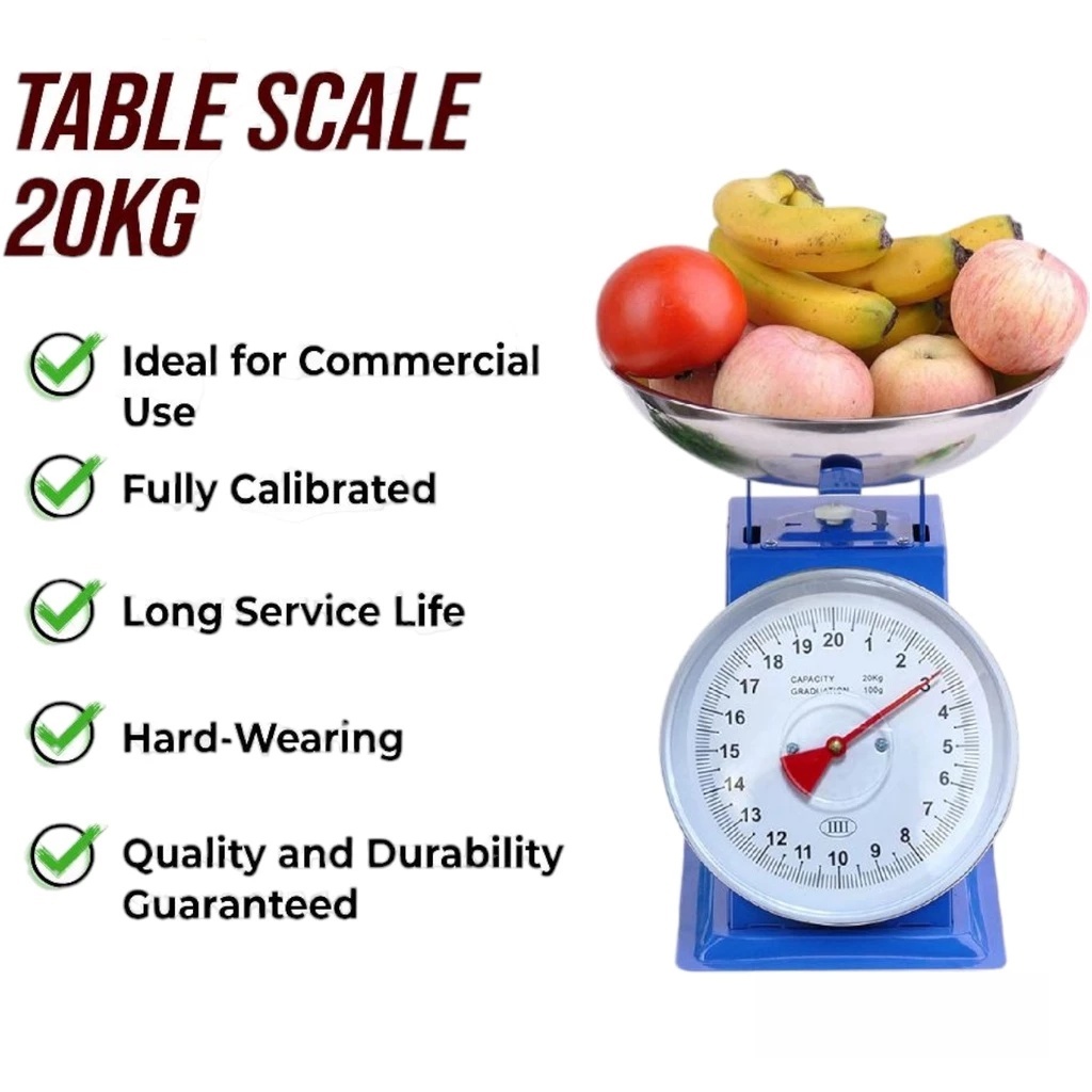 CYH NOMS Manual Timbangan 20 Kilos Weighing Scale Manual Food Meat ...