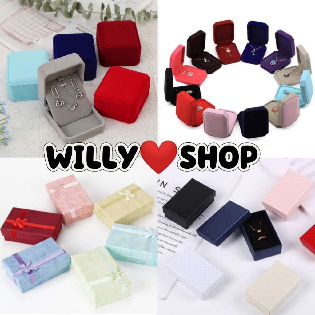 WILLY#Set Box for earrings,necklace and for ring | Shopee Philippines