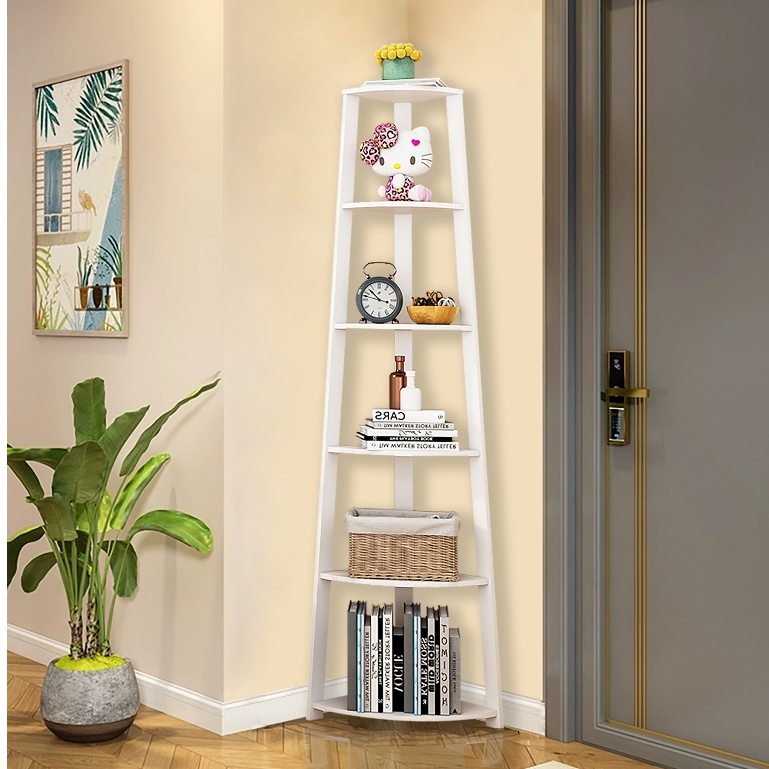 5 colors corner shelf flower shelf living room shelf bedroom storage ...
