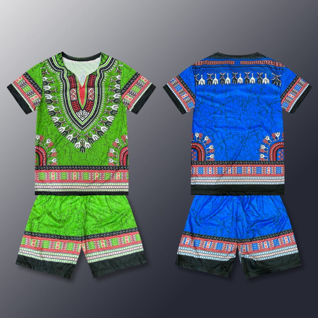 Lucky K065#2 Halumna Black and White Dashiki T-Shirt For Kids (Random ...