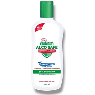 Alco Safe Isopropyl Alcohol 500ml | Shopee Philippines