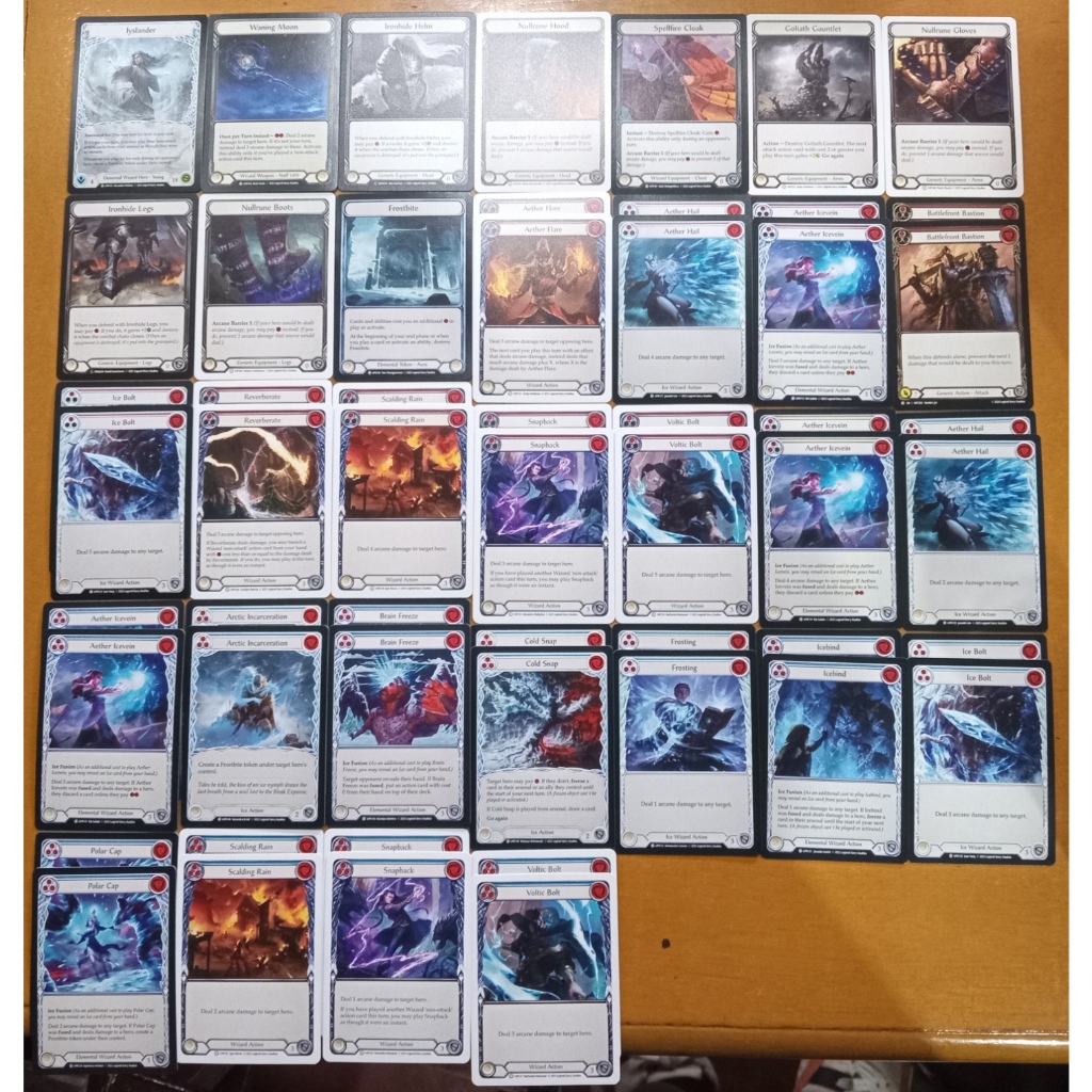 FAB Iyslander Ice Wizard Commoner Blitz Deck Flesh and Blood TCG ...