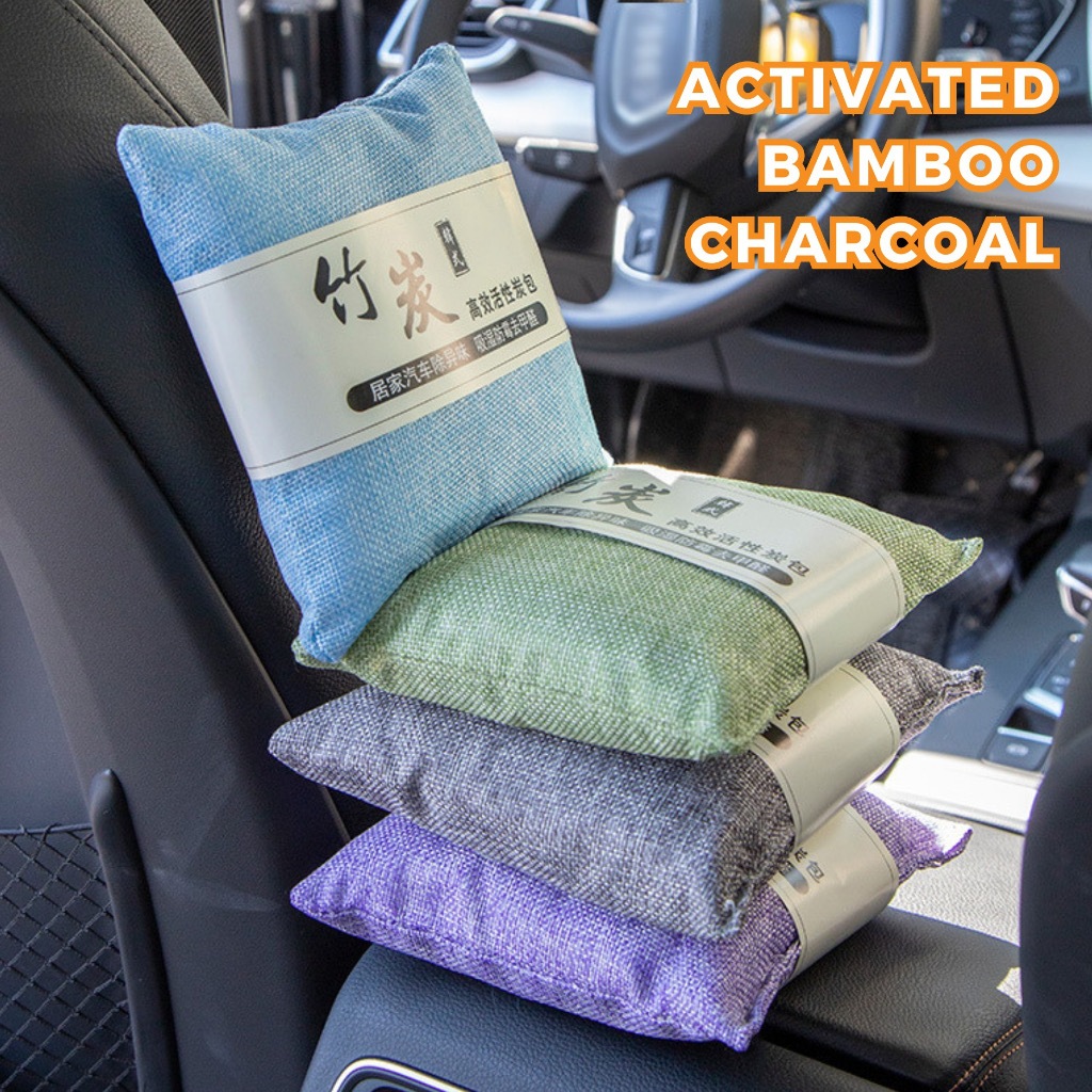 Bamboo Charcoal Bag 500g Activated Odor Remover Air Purifying Bags Car ...