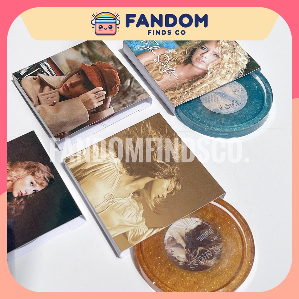Taylor Swift Vinyl Coasters with FREE Sticker | Shopee Philippines