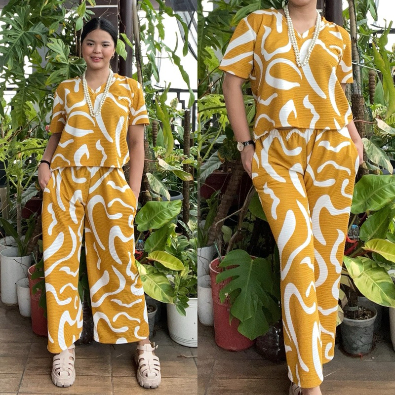 Alicia Plus size coordinates | Shopee Philippines
