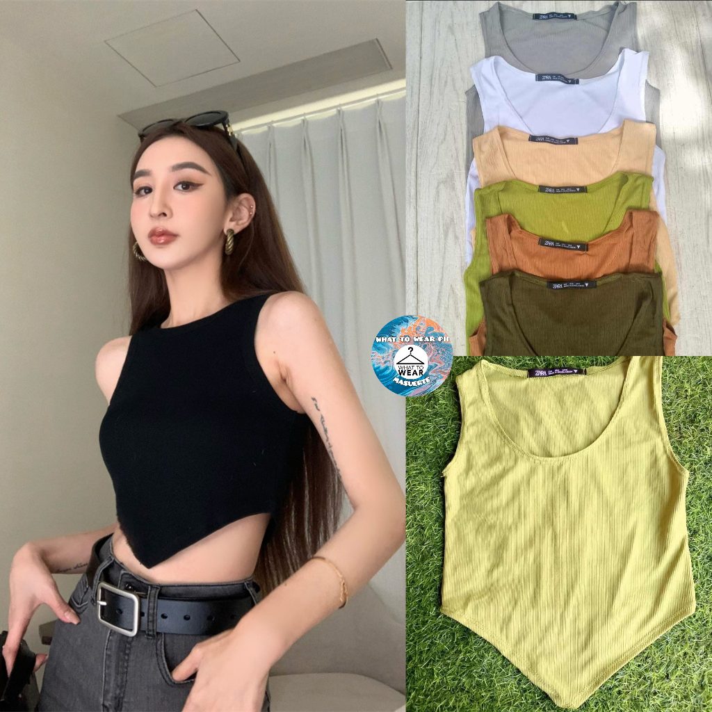 Bandana Style Knitted Crop Top Sando (Small to Medium Body Frame ...