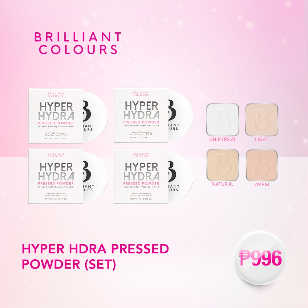 BRILLIANT PRESSED POWDER (LIGHT ) | Shopee Philippines