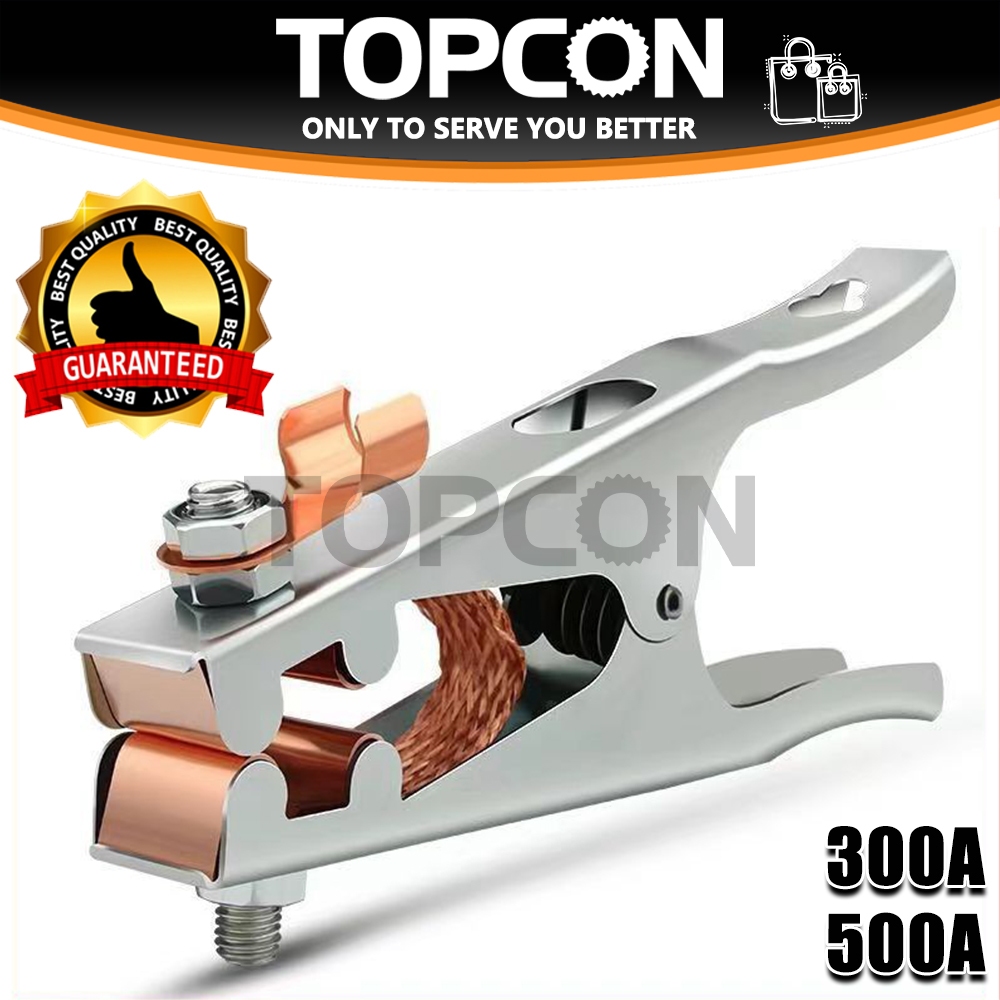 Welding Ground Clamp (300amp | 500amp) Brass Grip Welding Electrode ...