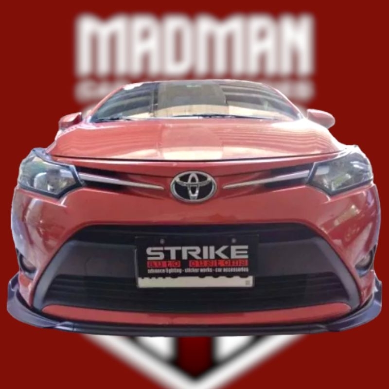 Vios 2013 to 2018 Thailand Front Bumper Chin Diffuser | Shopee Philippines