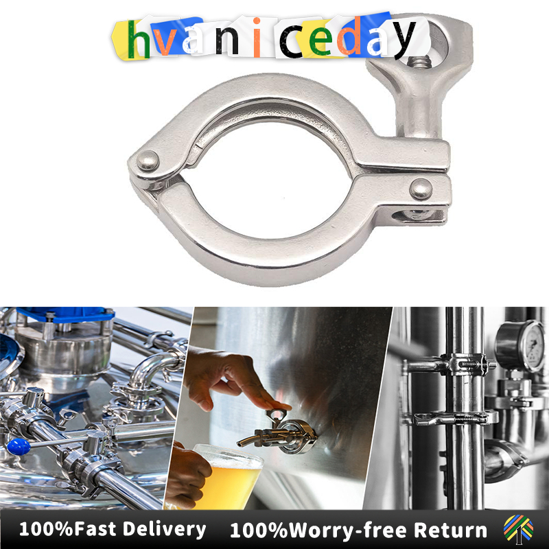 1pack Heavy Duty Sanitary Tri Clamp 304 Stainless Steel Single Pin ...