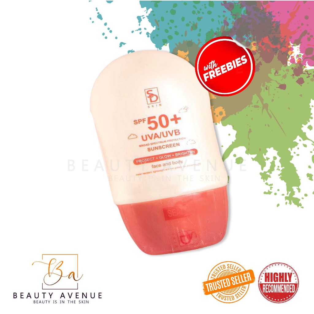Sugar Dolls SD Skin SPF 50+ UVA/UVB Broad Spectrum Protection Sunscreen ...