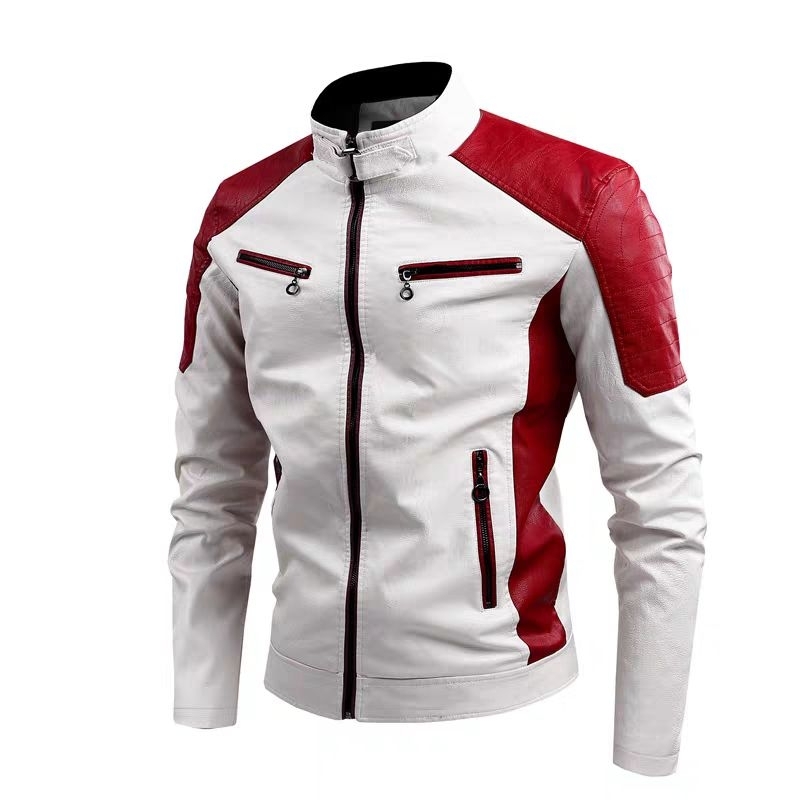 New Classic Korean Leather Jacket | Shopee Philippines