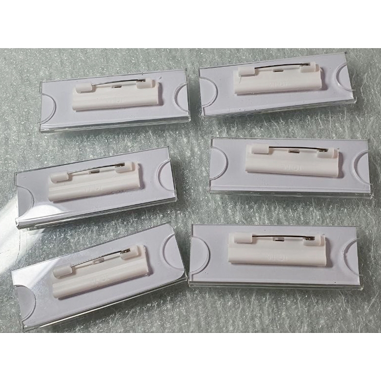 Insertable Acrylic Nameplate with pin | Name Tag | Size 70x25mm ...