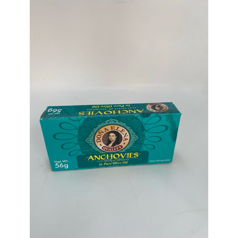 ANCHOVIES IN PURE OLIVE OIL 56g BY DONA ELENA | Shopee Philippines
