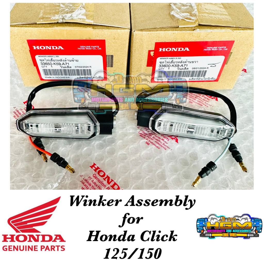 TURN SIGNAL LIGHT/WINKER ASSEMBLY, HONDA CLICK 125i/150i V2/V3 GC ...