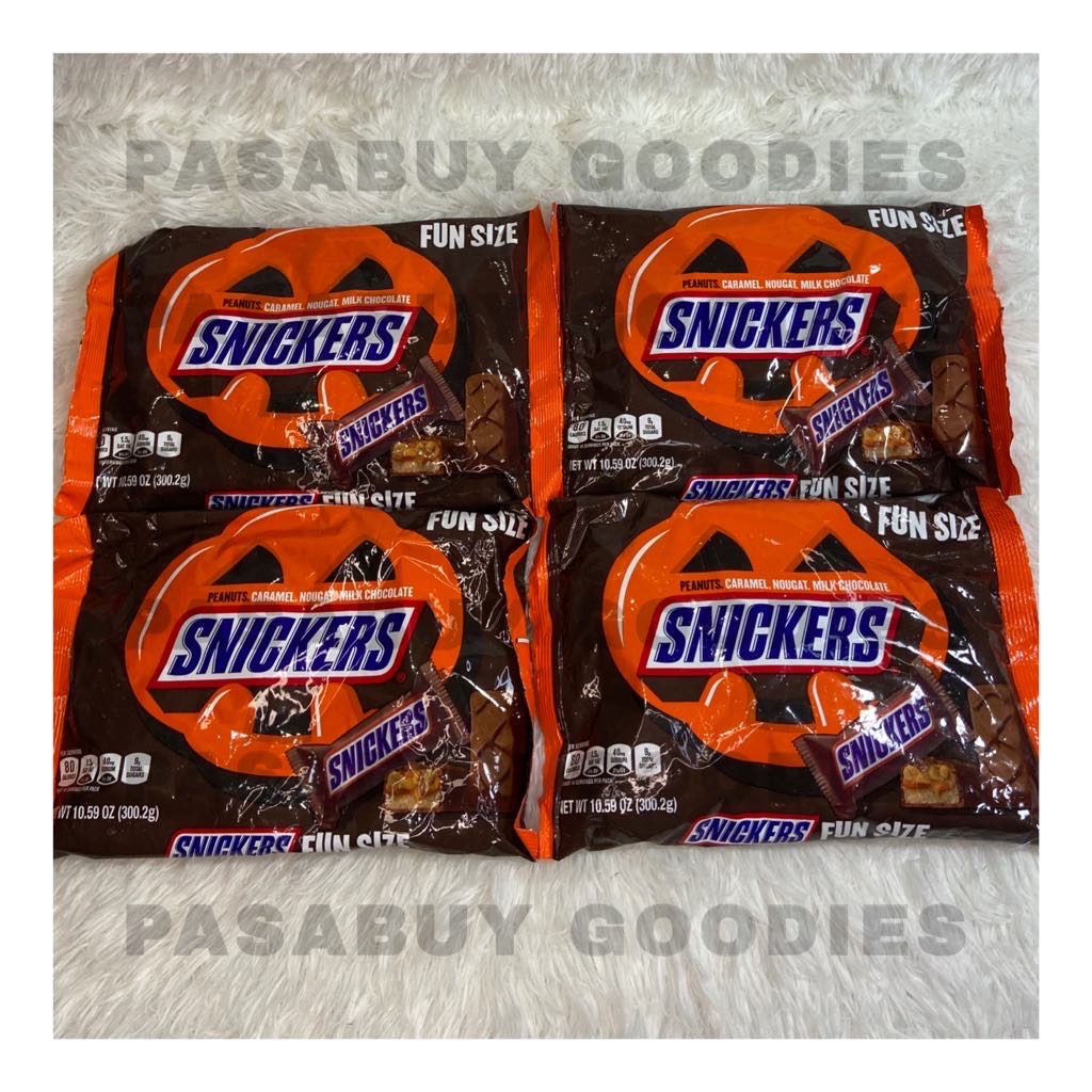 USA Chocolate Snickers Funsize Jumbo Pack | Shopee Philippines