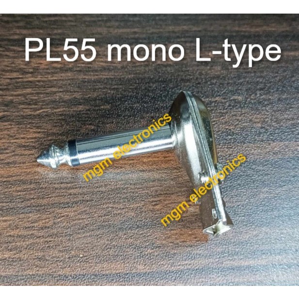 1PC. PL55 mono Metal L-type 6.35mm PL Connector | Shopee Philippines