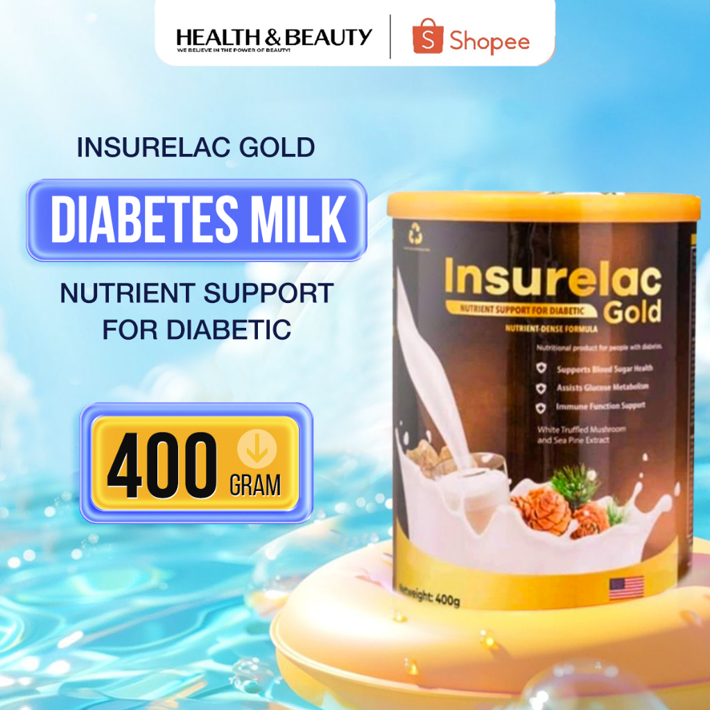 Insurelac Gold - Nutrient support for diabetic | Shopee Philippines