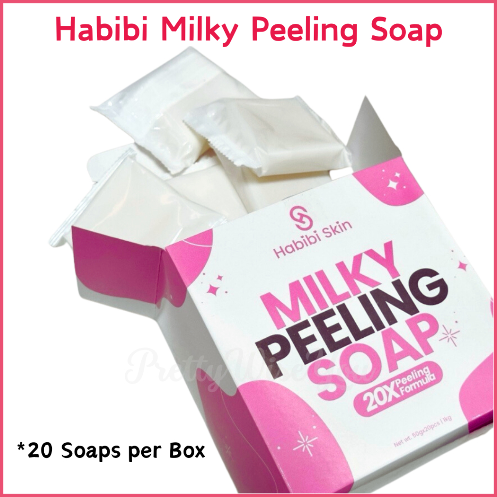 Habibi Milky Peeling Soap 20x Formula Crissa Liaging 1Kilo 20 Soaps ...