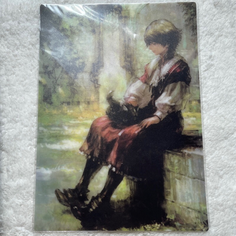 Final Fantasy XVI Joshua & Torgal Official Artwork Art Illustration A3 ...