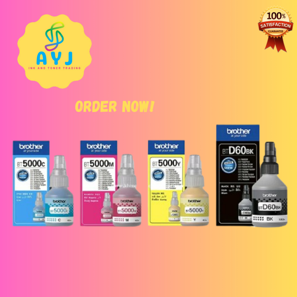 Brother BTD60Bk BT5000 BT6000 Genuine Ink Bottle BT6000bk BTD60 ...