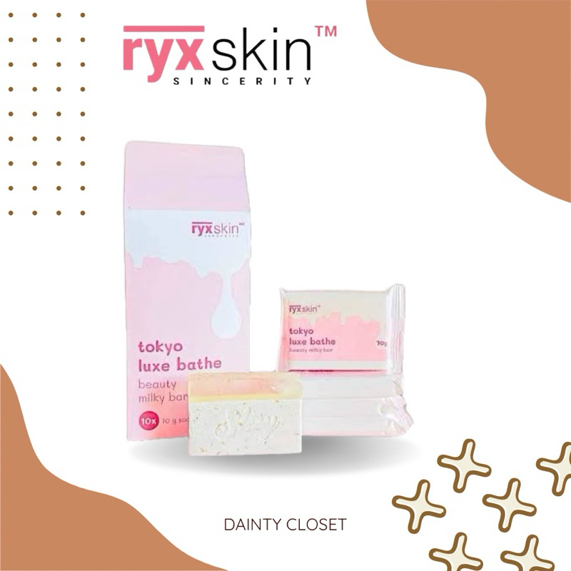 RYX SKIN Tokyo Luxe Soap | Box (10pcs) | Shopee Philippines