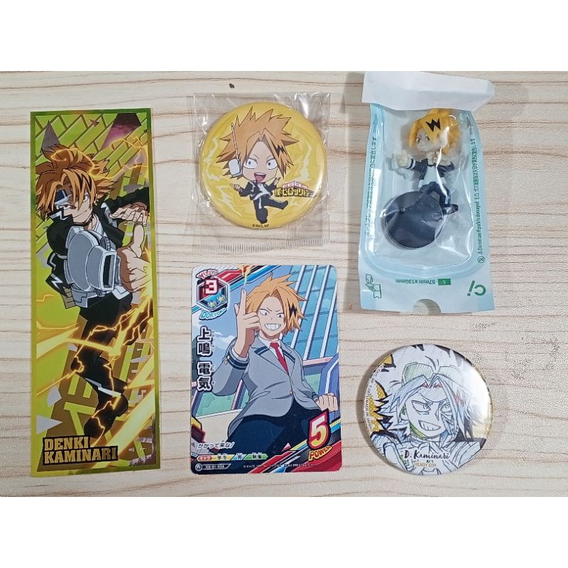 Read Description! Set Only My Hero Academia Kaminari Denki Merchandise ...