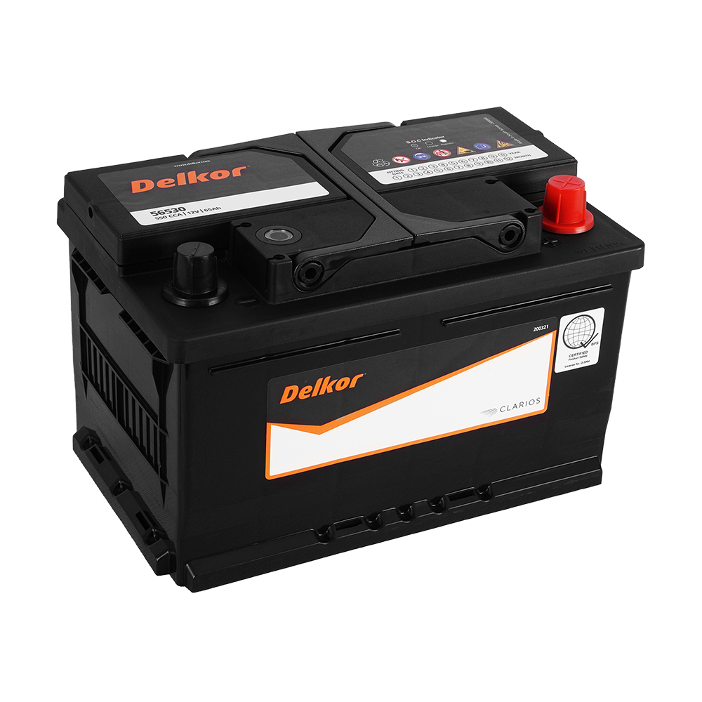 DELKOR BATTERY DIN65/LBN (56530L) | Shopee Philippines