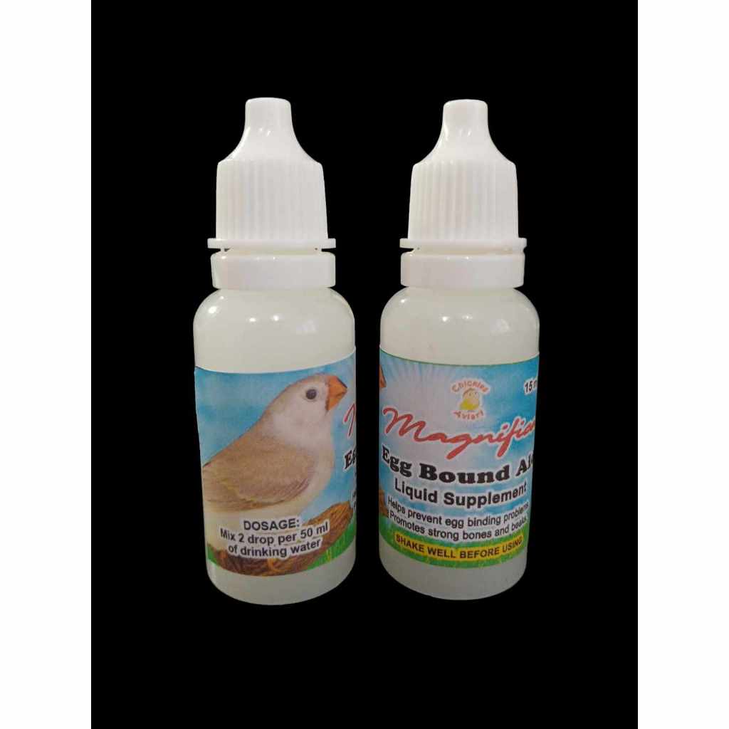 Magnifica Egg Bound Aid Liquid Supplement for Birds and Pigeons 15ml ...