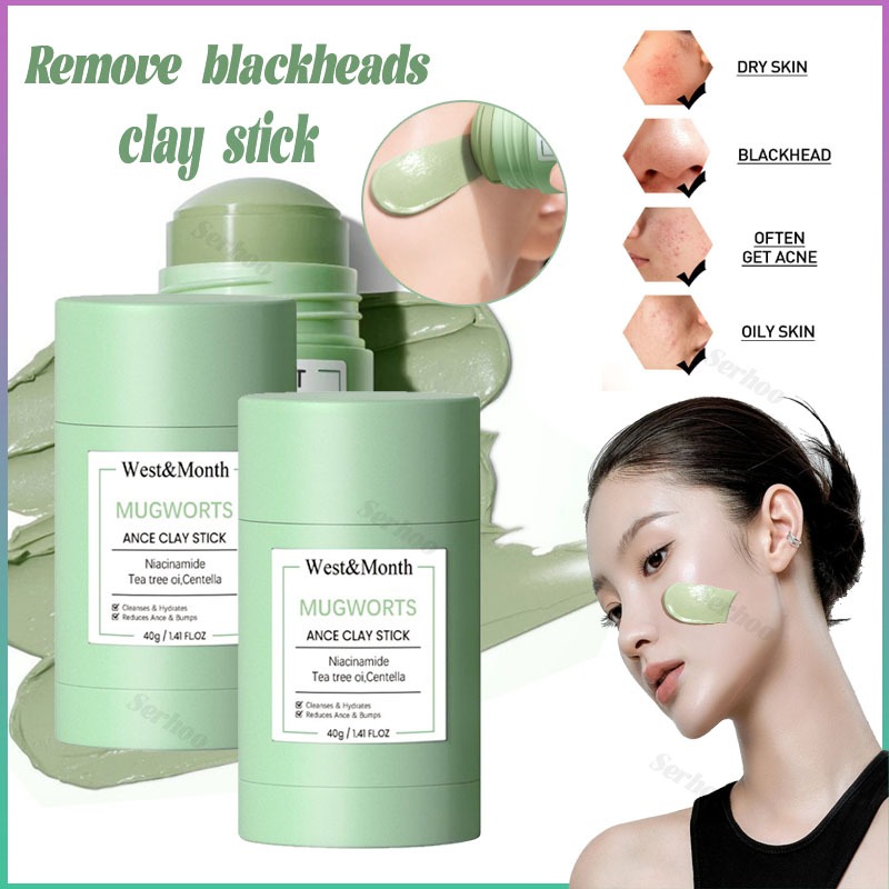 Clay Mask Blackhead Cleansing Mud Mask StickClay Mask Stick Mud Mask ...