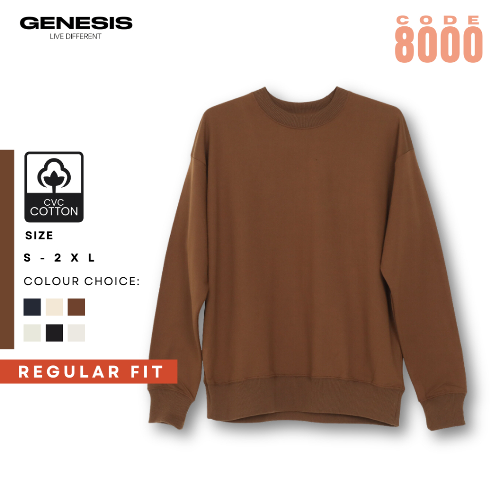 Genesis Clothing Co- (ELK) #8000 Unisex French Terry Crewneck ...
