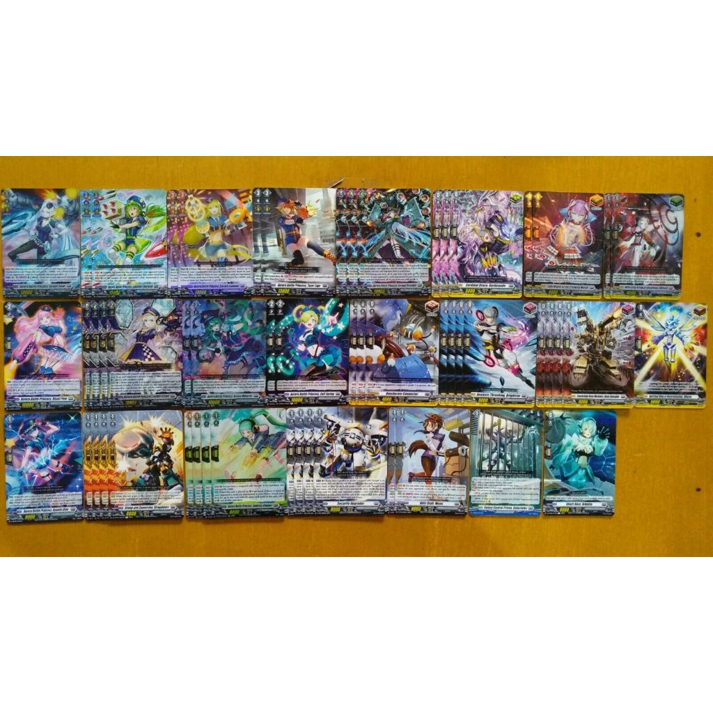 CFV Aurora Battle Princess Seraph Purelight Deck Brandt Gate Cardfight ...