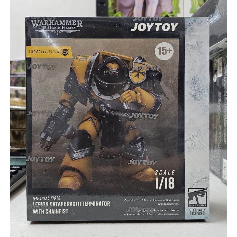Joytoy Warhammer The Horus Heresy Imperial Fist Legion Cataphractii ...