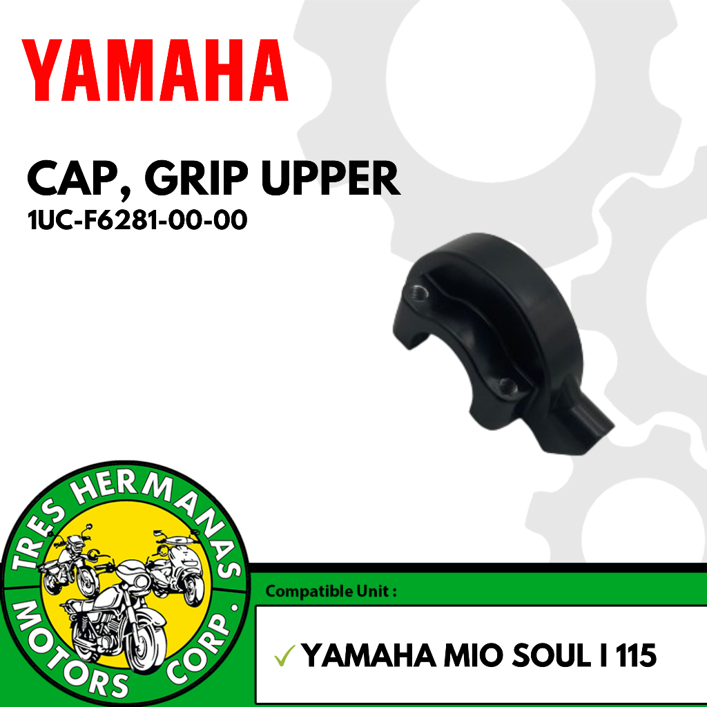 CAP, GRIP UPPER FOR YAMAHA MOTORCYCLE : MIO SOUL I 115 ( 1UC-F6281-00 ...