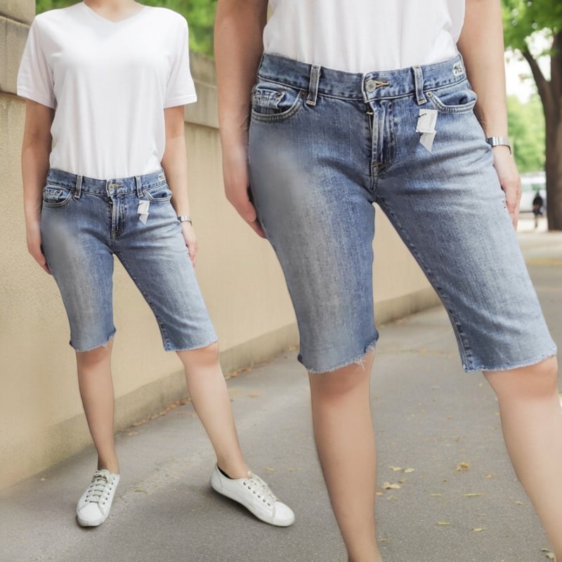 KYU Code: PS #281 Denim Shorts (Waist 30) | Shopee Philippines