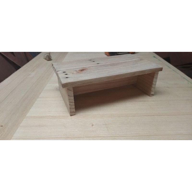 Wooden Bangkito bangko de talungko | Shopee Philippines