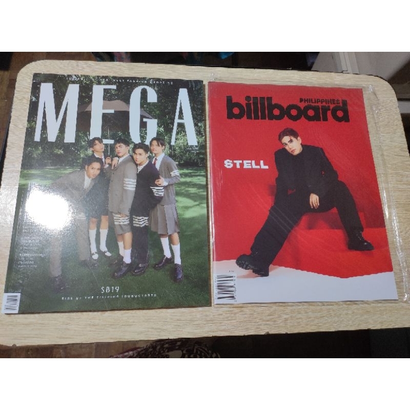 SB19 Mega magazine cover & SB19 Stell Billboard Limited edition ...