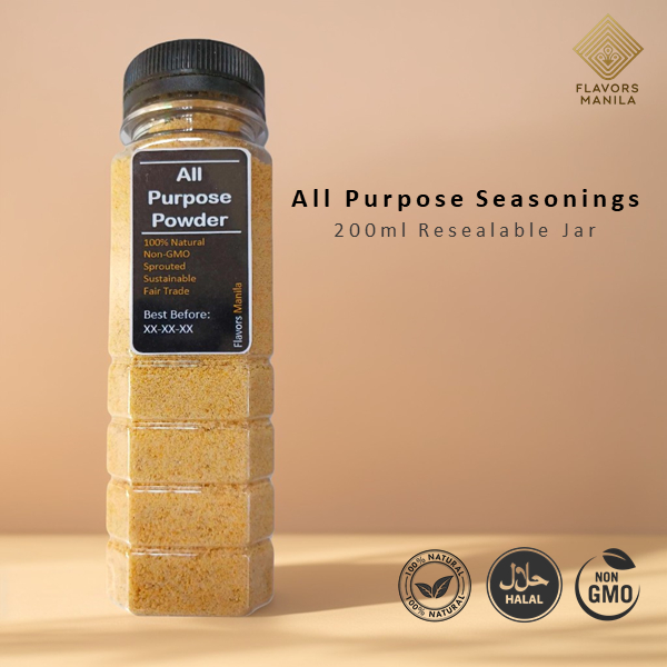 All Purpose Powder in 200ml Resealable Jar- Fresh Sealed In Flavor ...