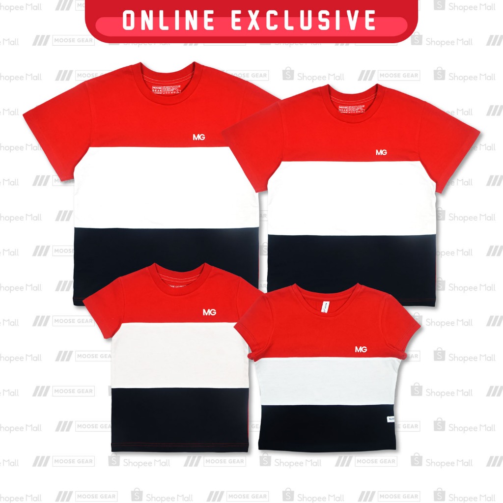 Moose Gear Red and Dark Sapphire Matching Family Bundle Set (ADULT ...