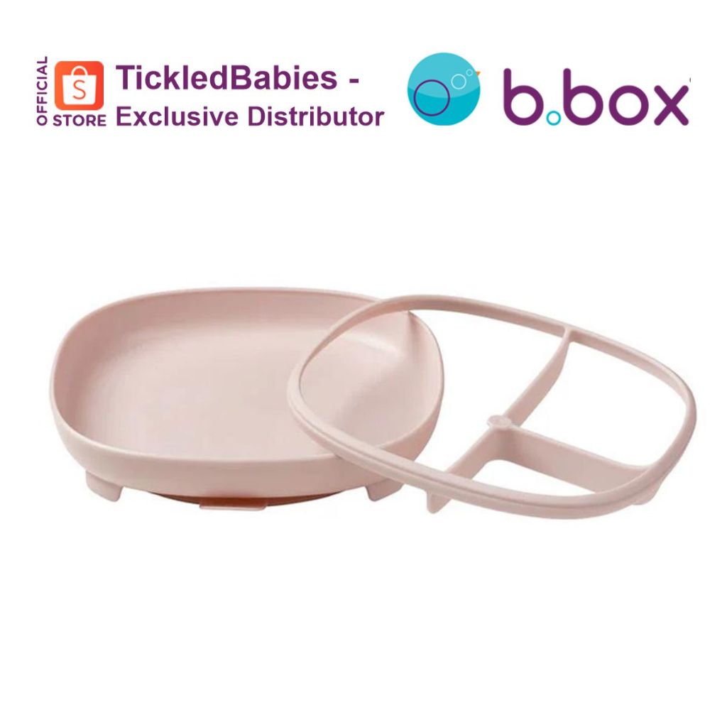 bbox 2-In-1 Suction Plate ( b.box toddler baby infant feeding utensils ...