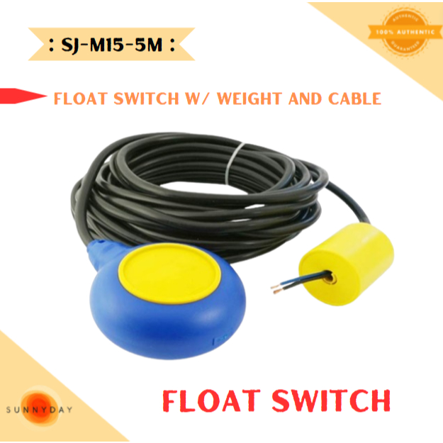 Float Switch Water Tank Level Controller Sensor 5M (FLUID LEVEL ...