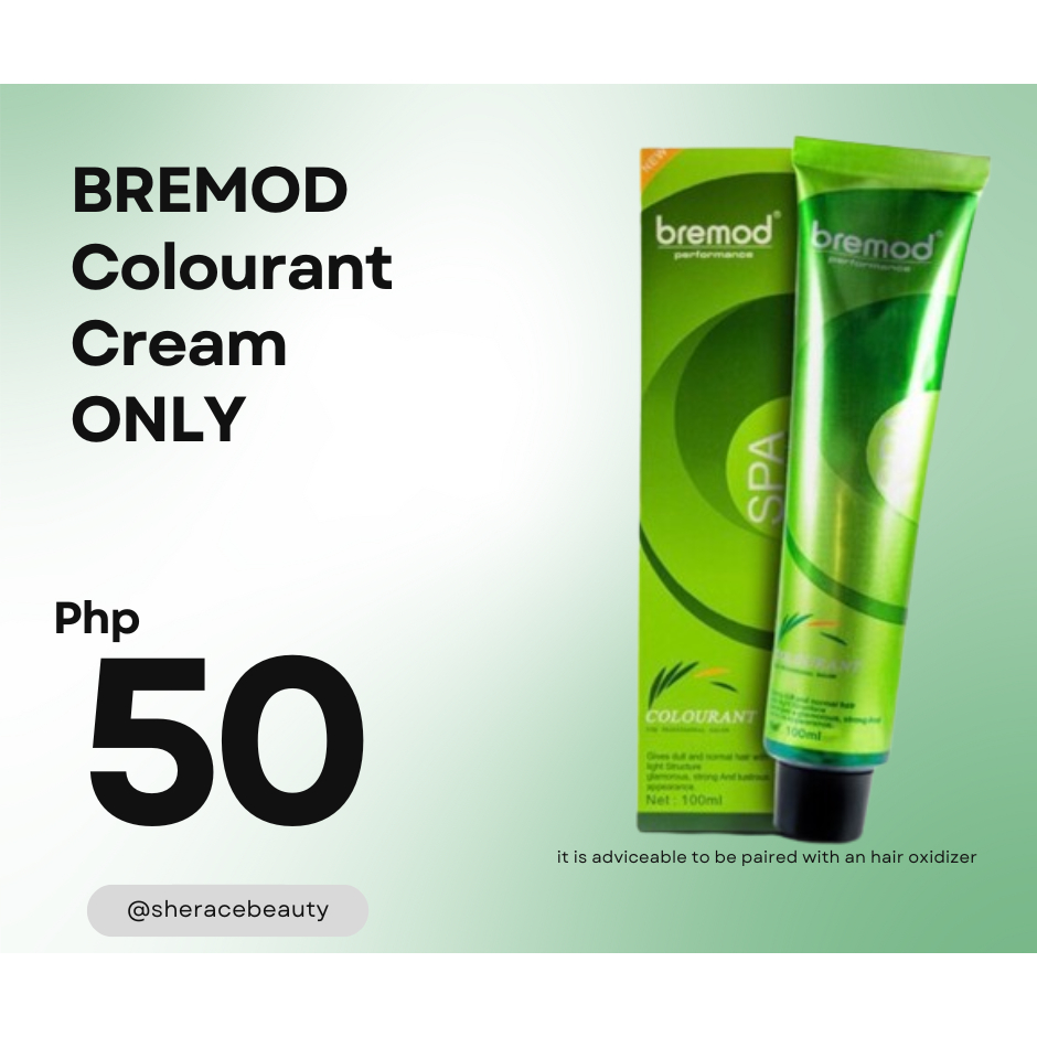 Bremod Hair Colourant Cream ONLY (oxidizer needed) | Shopee Philippines